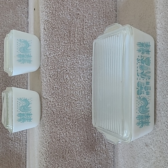 Pyrex | Kitchen | Vintage Pyrex Amish Design Set | Poshmark